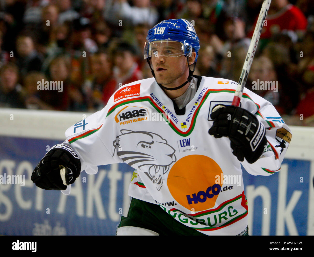 Rhett GORDON, icehockey player Augsburger Panther Stock Photo - Alamy