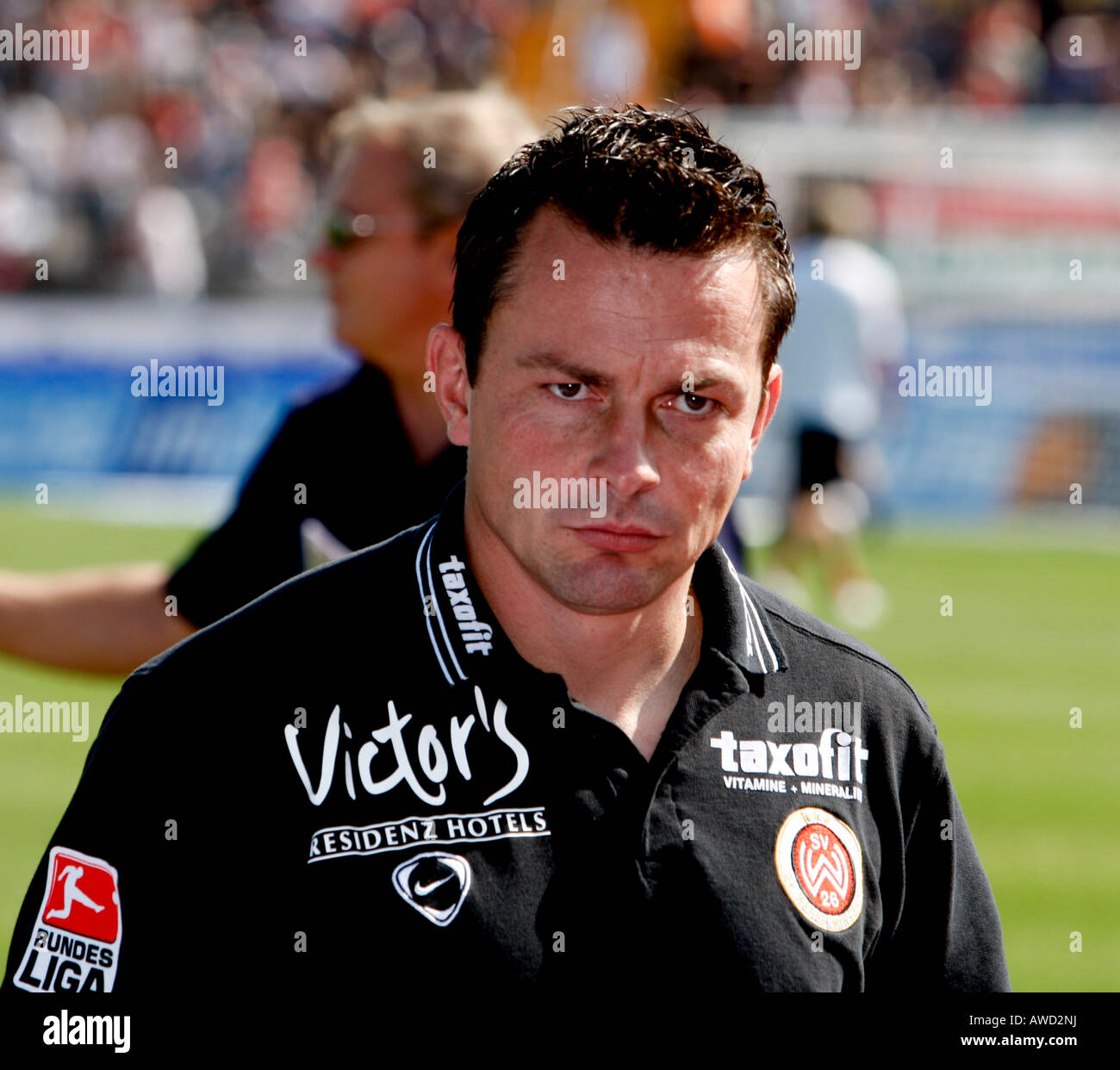 Coach Christian HOCK (SV Wehen Stock Photo - Alamy
