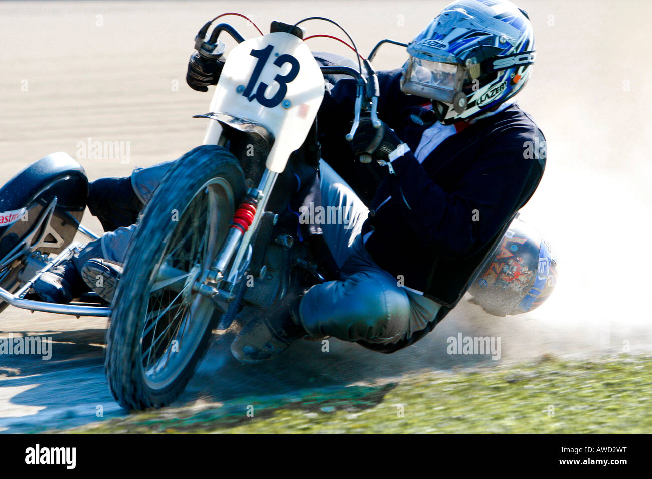 Speedway racing, sidecar Stock Photo - Alamy