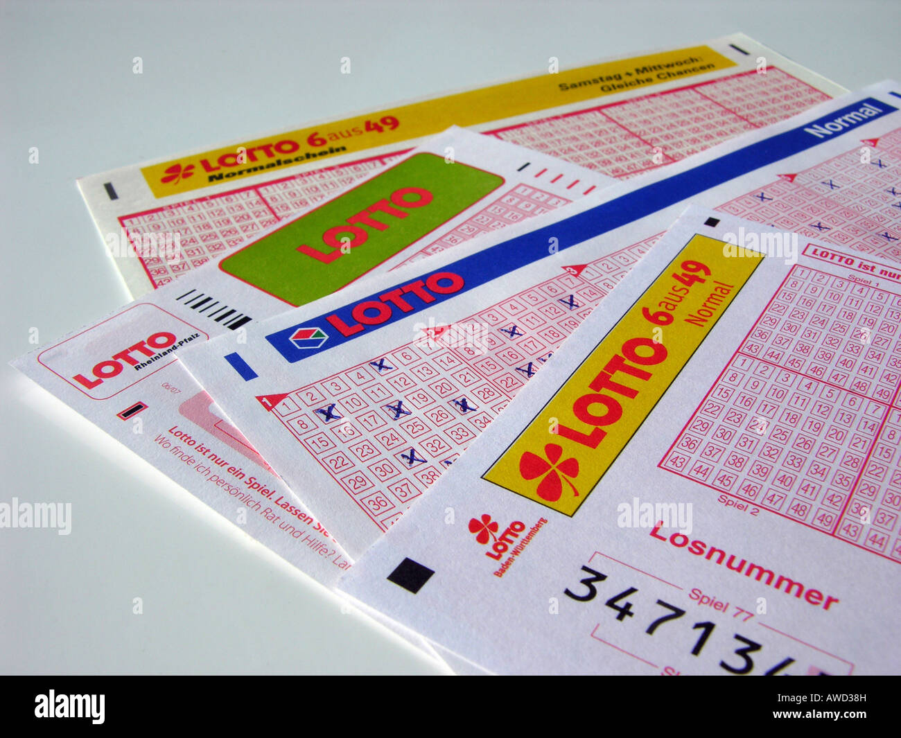 Lottery, game of luck Stock Photo - Alamy