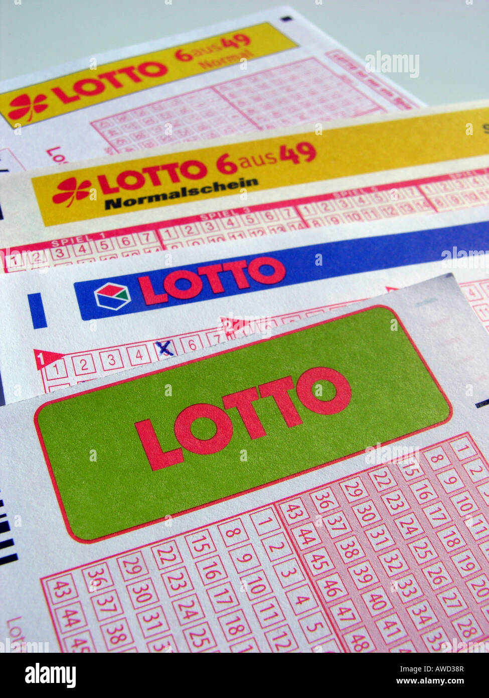 Lottery, game of luck Stock Photo - Alamy