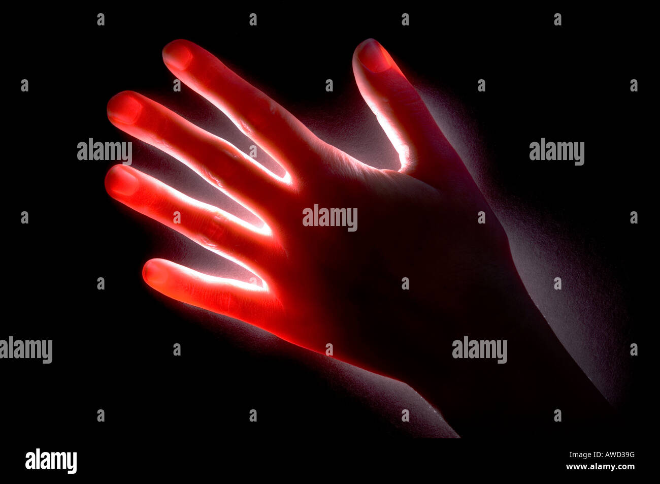 Hand print blood hi-res stock photography and images - Alamy