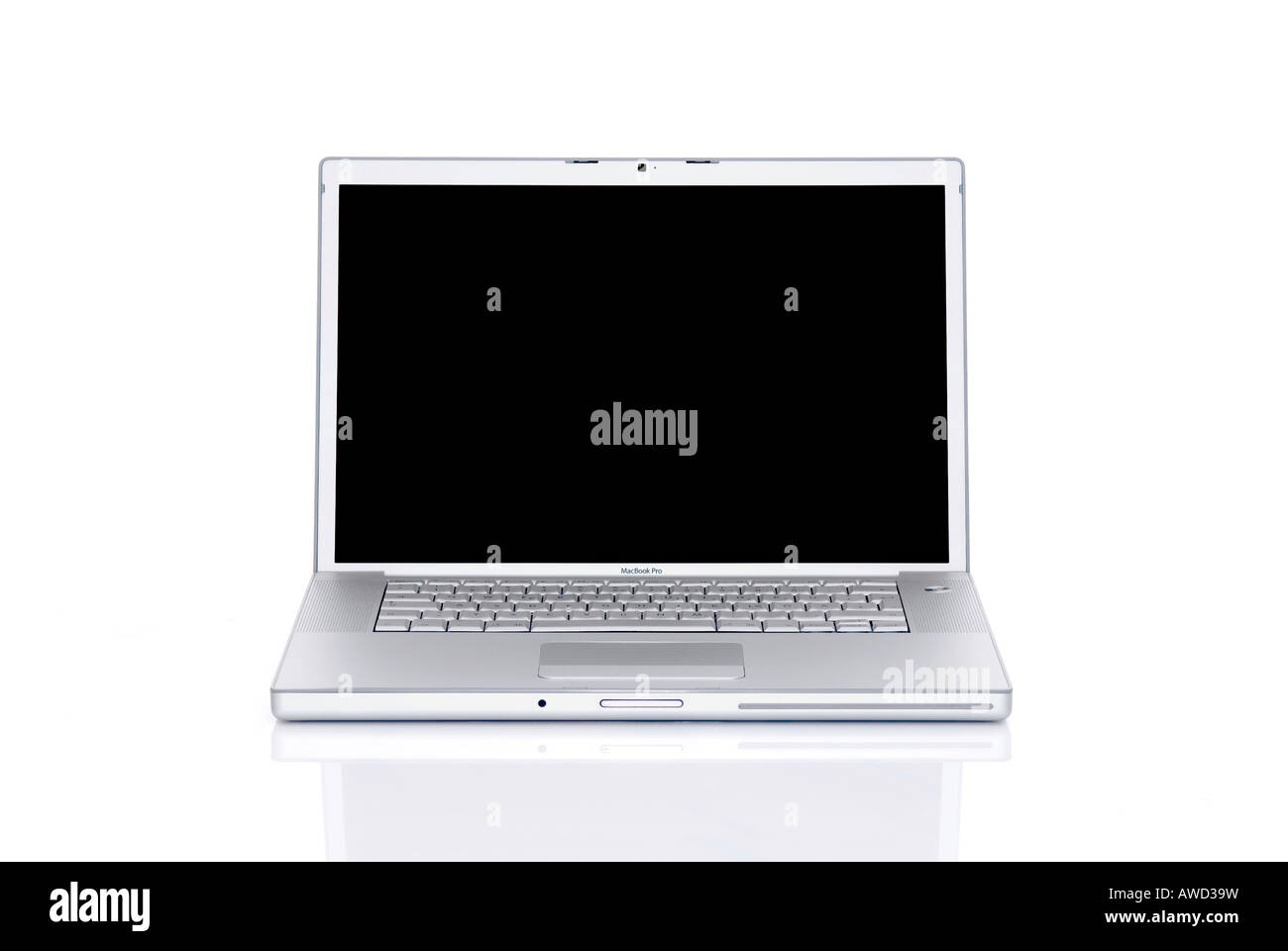 Laptop cut out apple hi-res stock photography and images - Alamy
