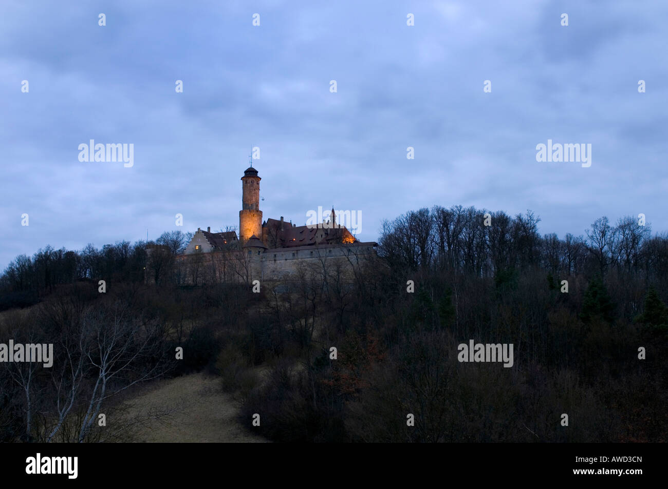 Altenburg Castle, medieval fortress in Bamberg, Upper Franconia ...