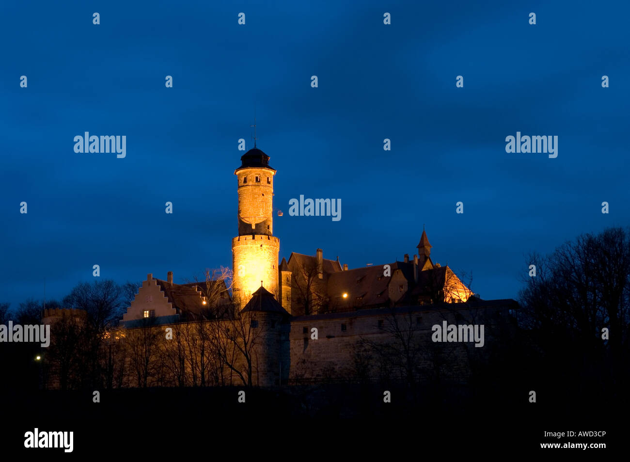 Altenburg Castle, medieval fortress in Bamberg, Upper Franconia ...