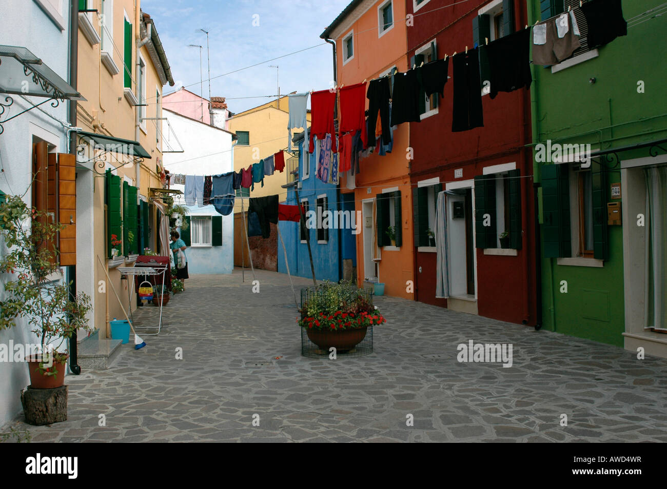 Burano, Burano Island, Venice, Veneto, Italy, Europe Stock Photo - Alamy