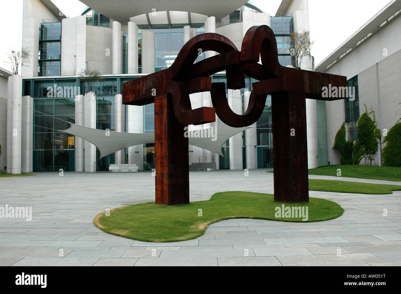 German Chancellor's Office (Bundeskanzleramt), Berlin, Germany, Europe ...