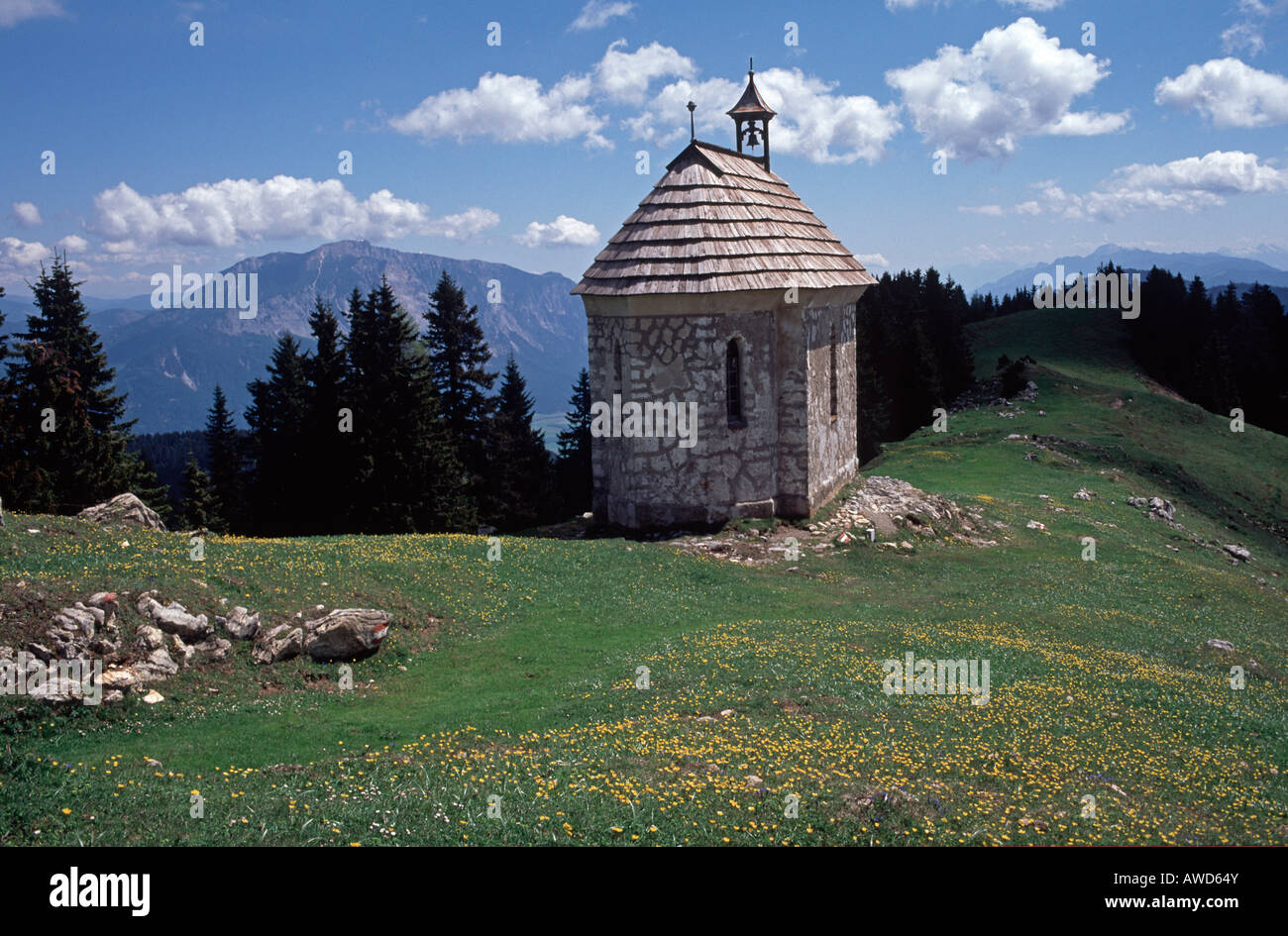 Alpine chapels hi-res stock photography and images - Alamy