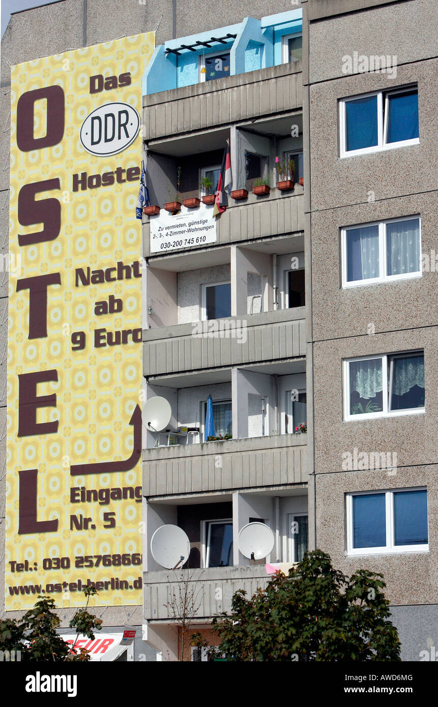 OSTEL hostel in East Berlin, Germany, Europe Stock Photo - Alamy