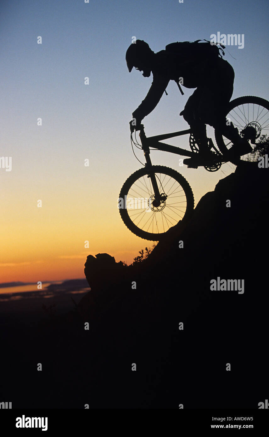 Slope bicycle down hi-res stock photography and images - Alamy