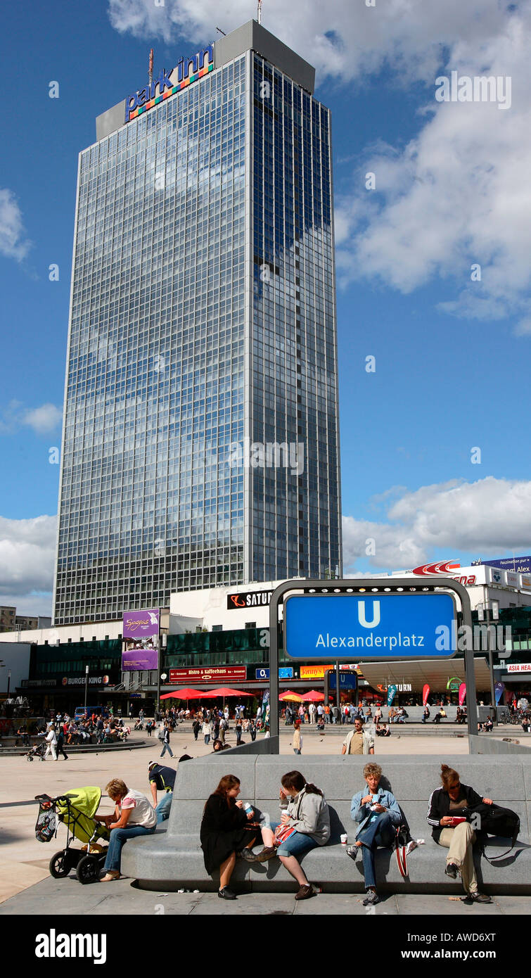Hotel Stadt Berlin At Alexanderplatz High Resolution Stock Photography ...