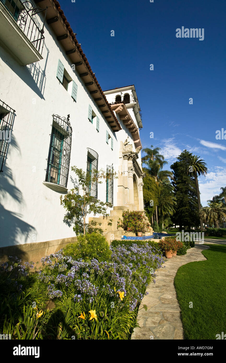 Santa Barbara, County Courthouse, California, USA Stock Photo - Alamy