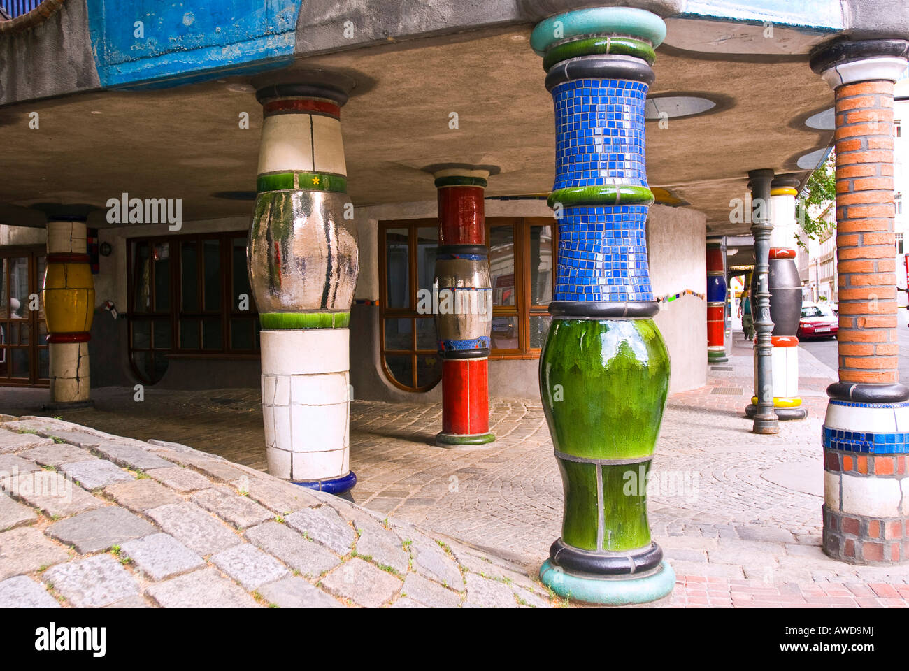 Friedensreich Hundertwasser House , Vienna, Austria Stock Photo - Alamy