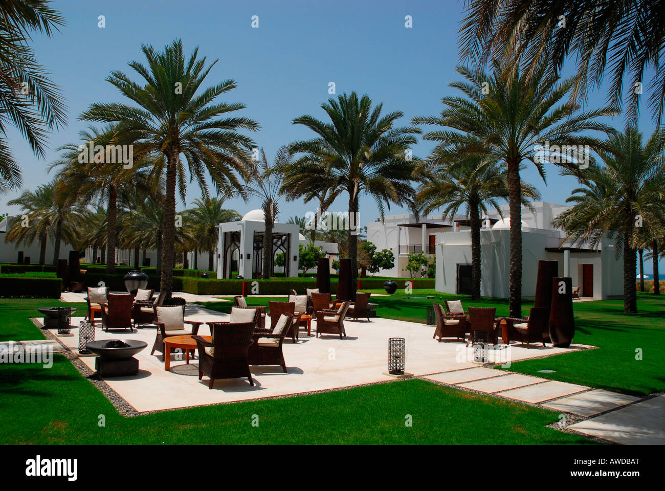 The Chedi Hotel, Muscat, Oman Stock Photo - Alamy