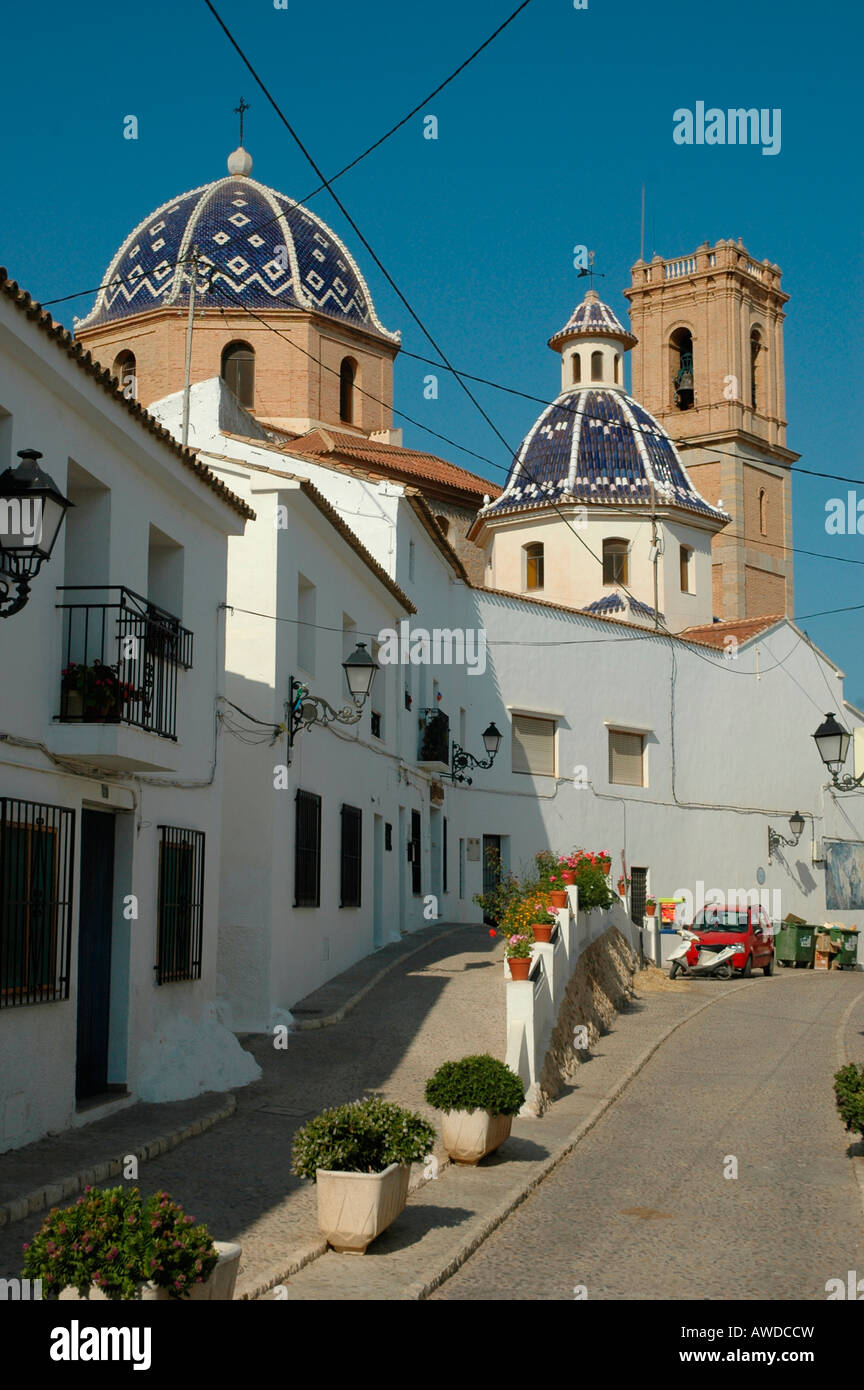 Nuestra Senora del Consuelo Church, Altea, Costa Blanca, Spain, Europe ...