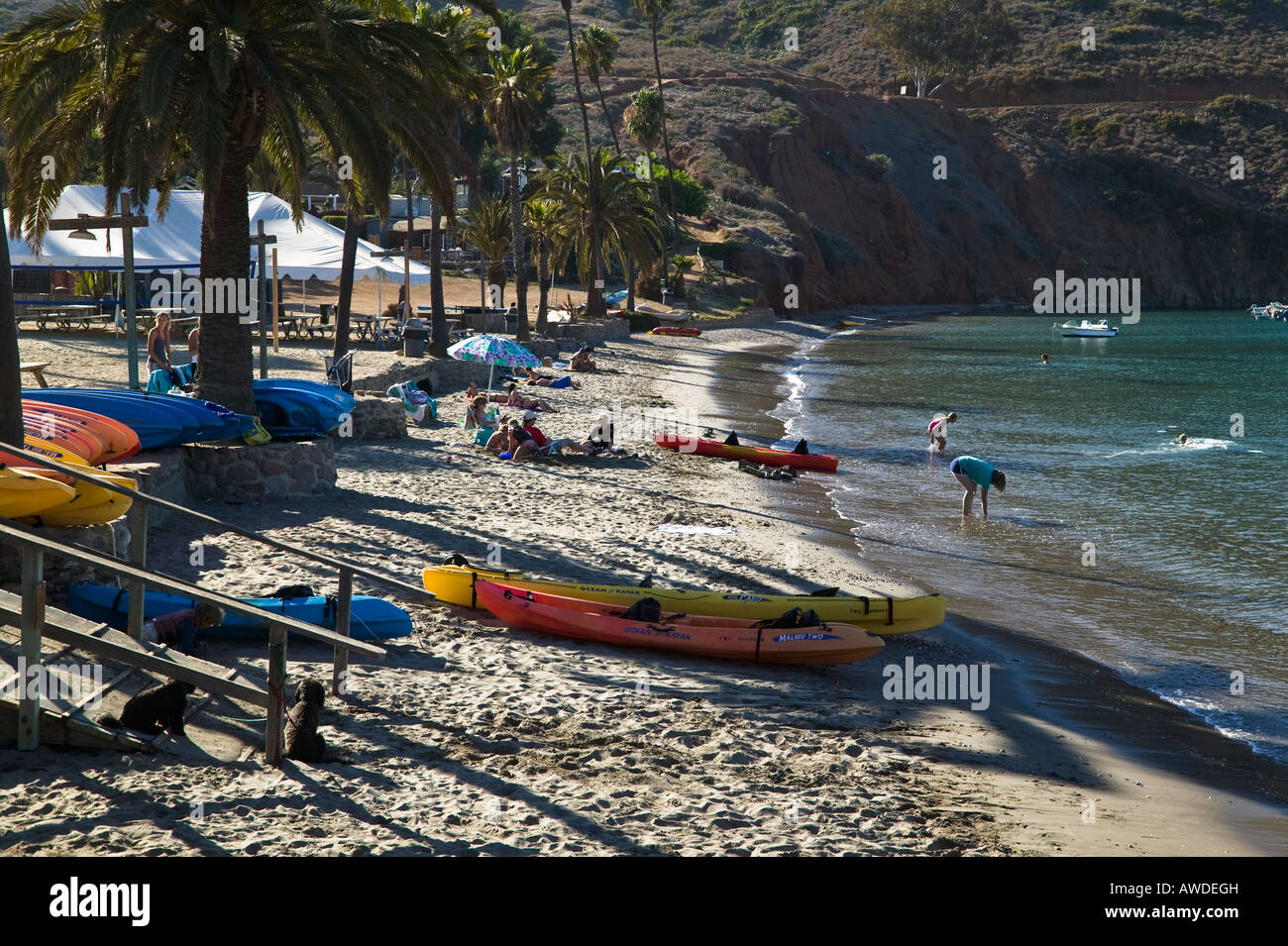 Two Harbors Catalina California High Resolution Stock Photography and ...