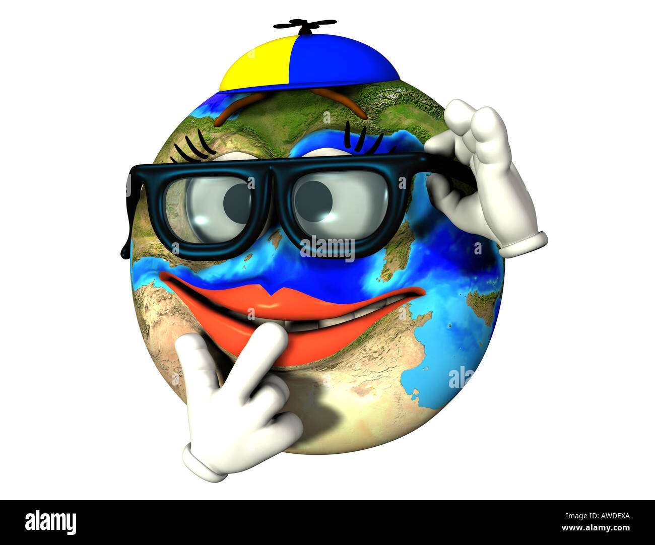 Nerd emoticon Cut Out Stock Images & Pictures - Alamy