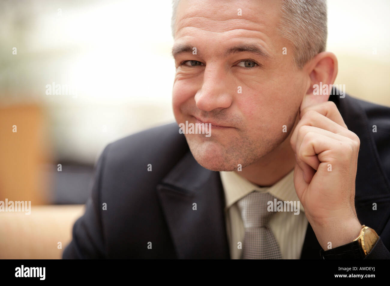 Portrait of businessman Stock Photo - Alamy