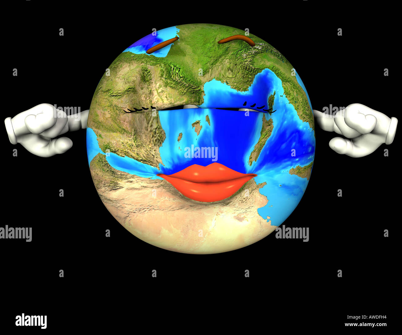 noise pollution on the earth Stock Photo - Alamy