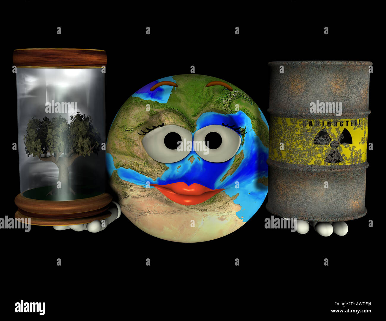 Nature or radioactive waste Stock Photo - Alamy