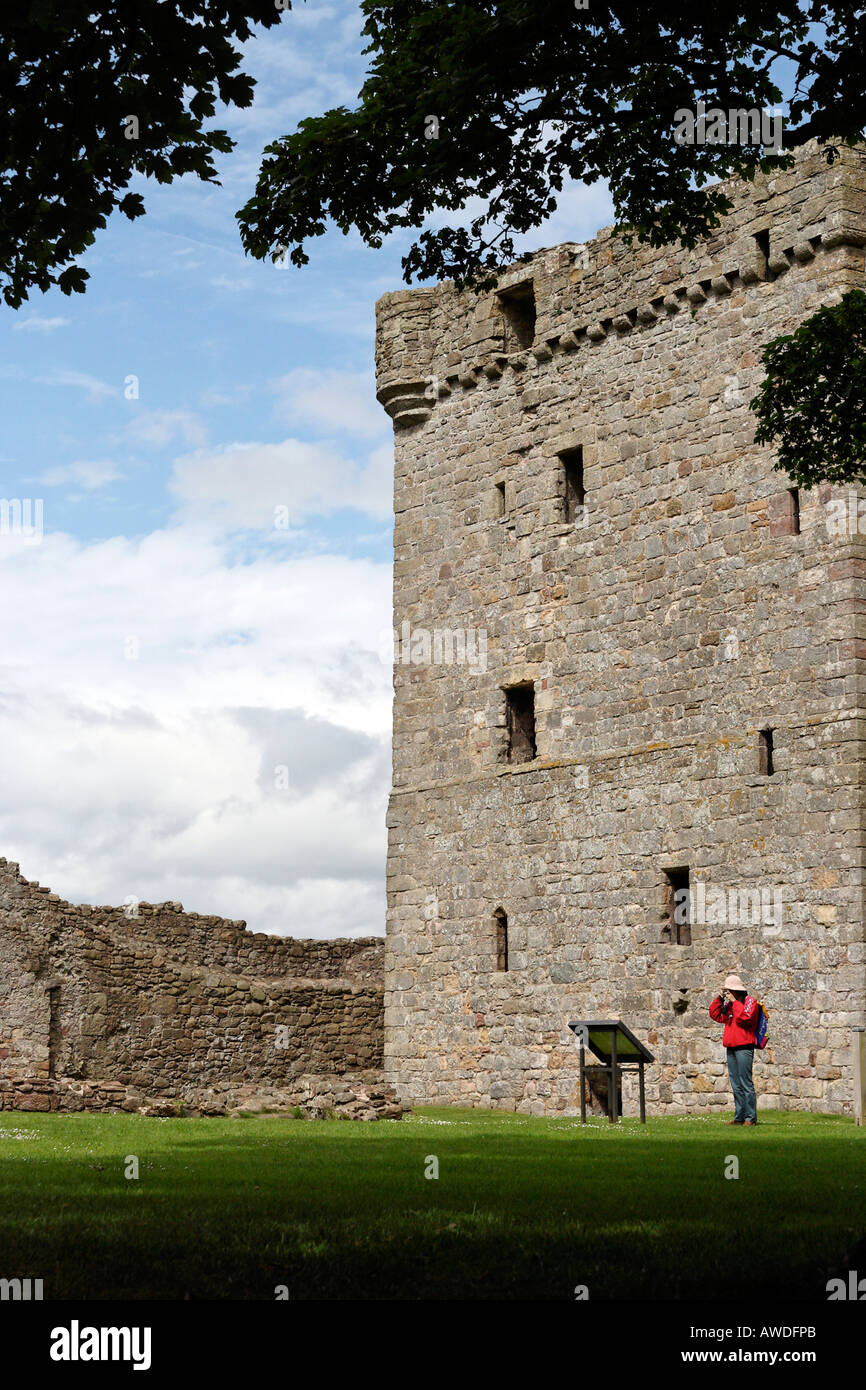 The Exterior of Lochleven Castle in Scotland Stock Photo - Alamy
