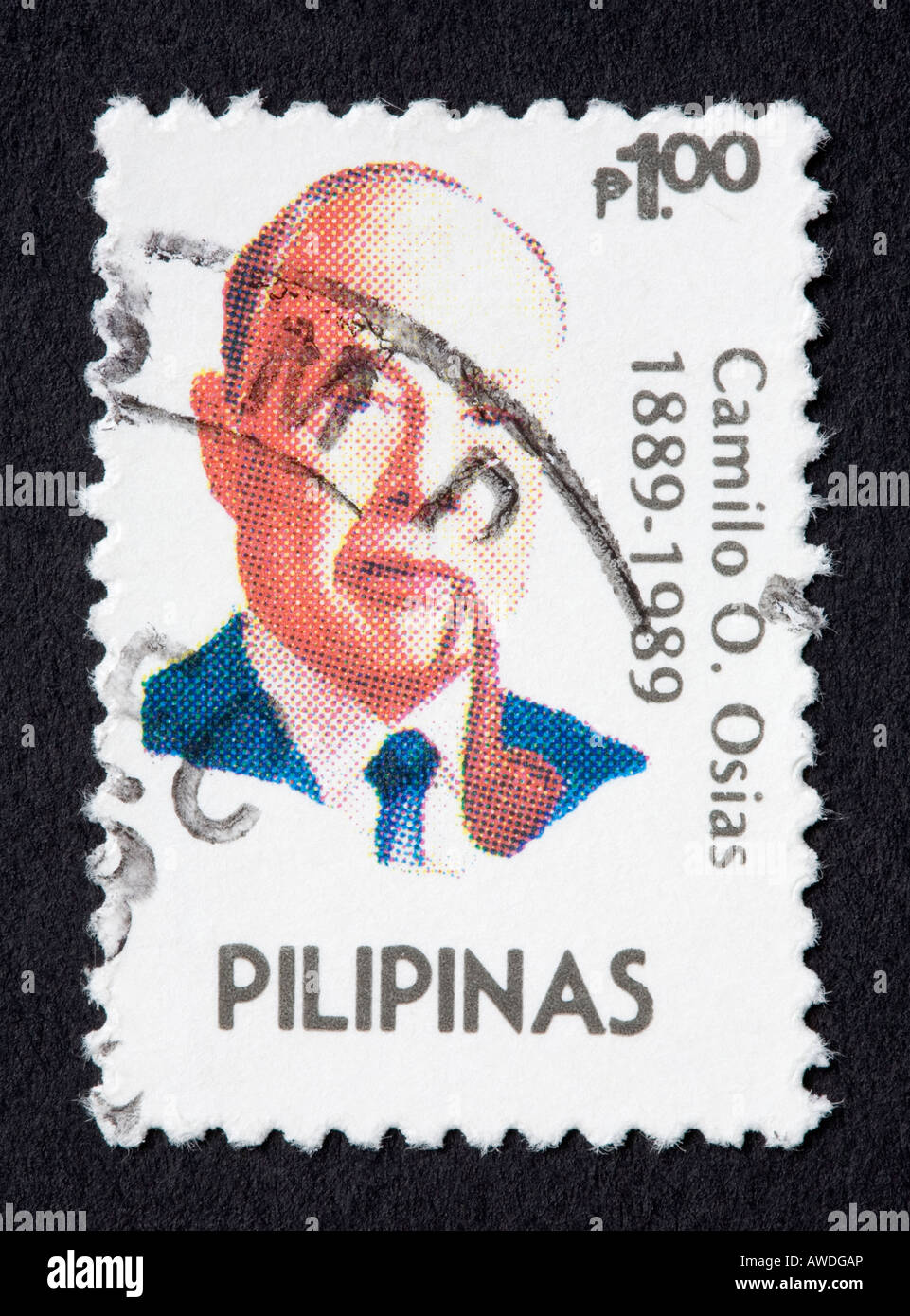 Filipino postage stamp Stock Photo - Alamy