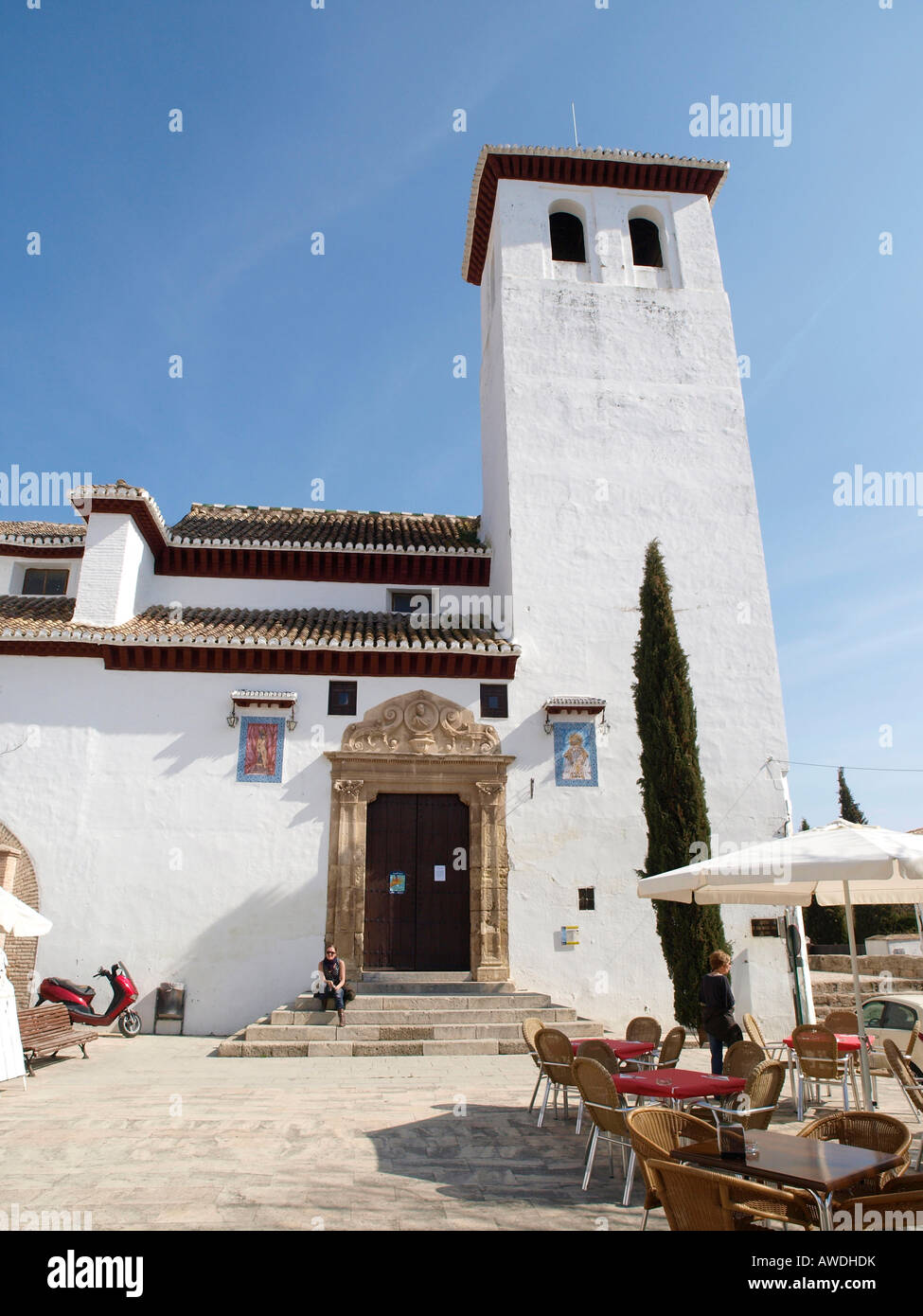 The Convent of Santa Isabel La Real in Albayzin Granada Andalusia Spain ...