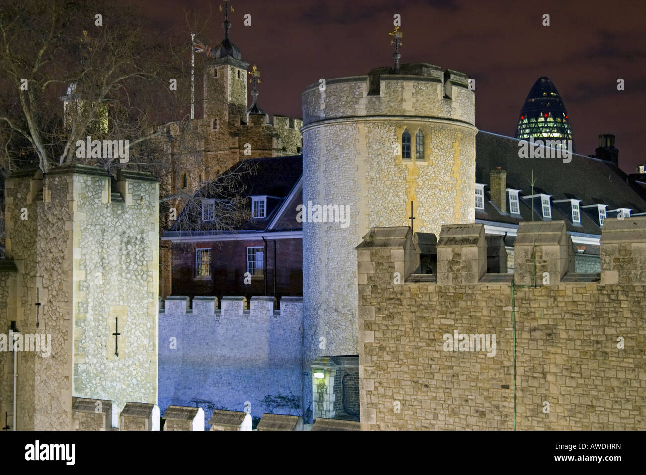 Norman tower of london hi-res stock photography and images - Alamy