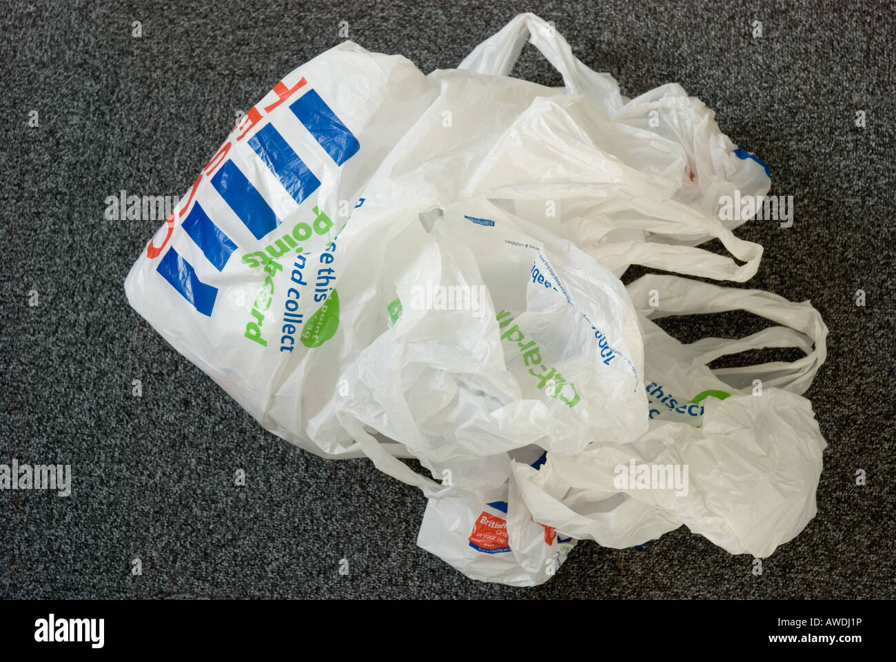 Plastic carrier bags Stock Photo - Alamy