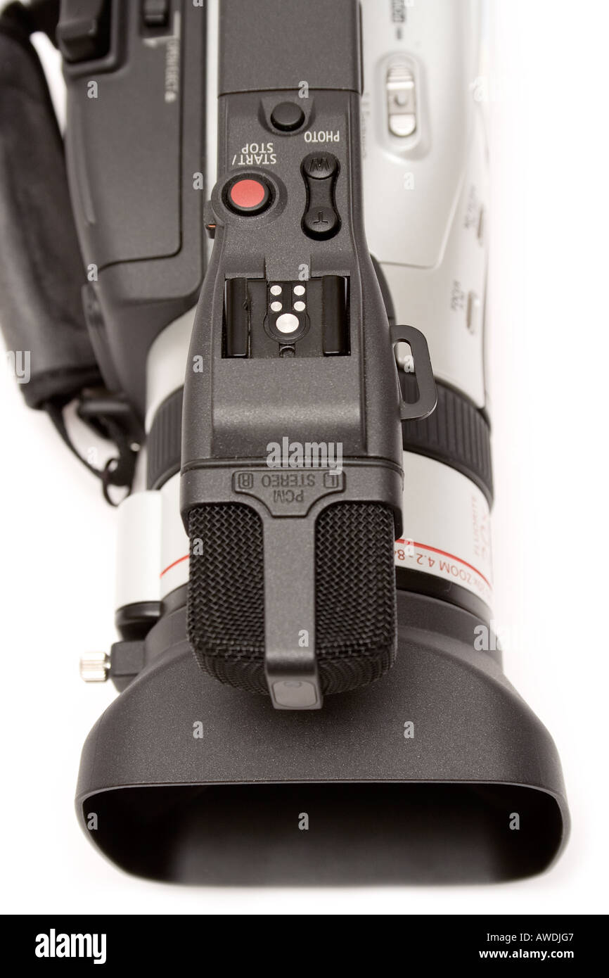 Digital Video Camera (Detail Top View Stock Photo - Alamy