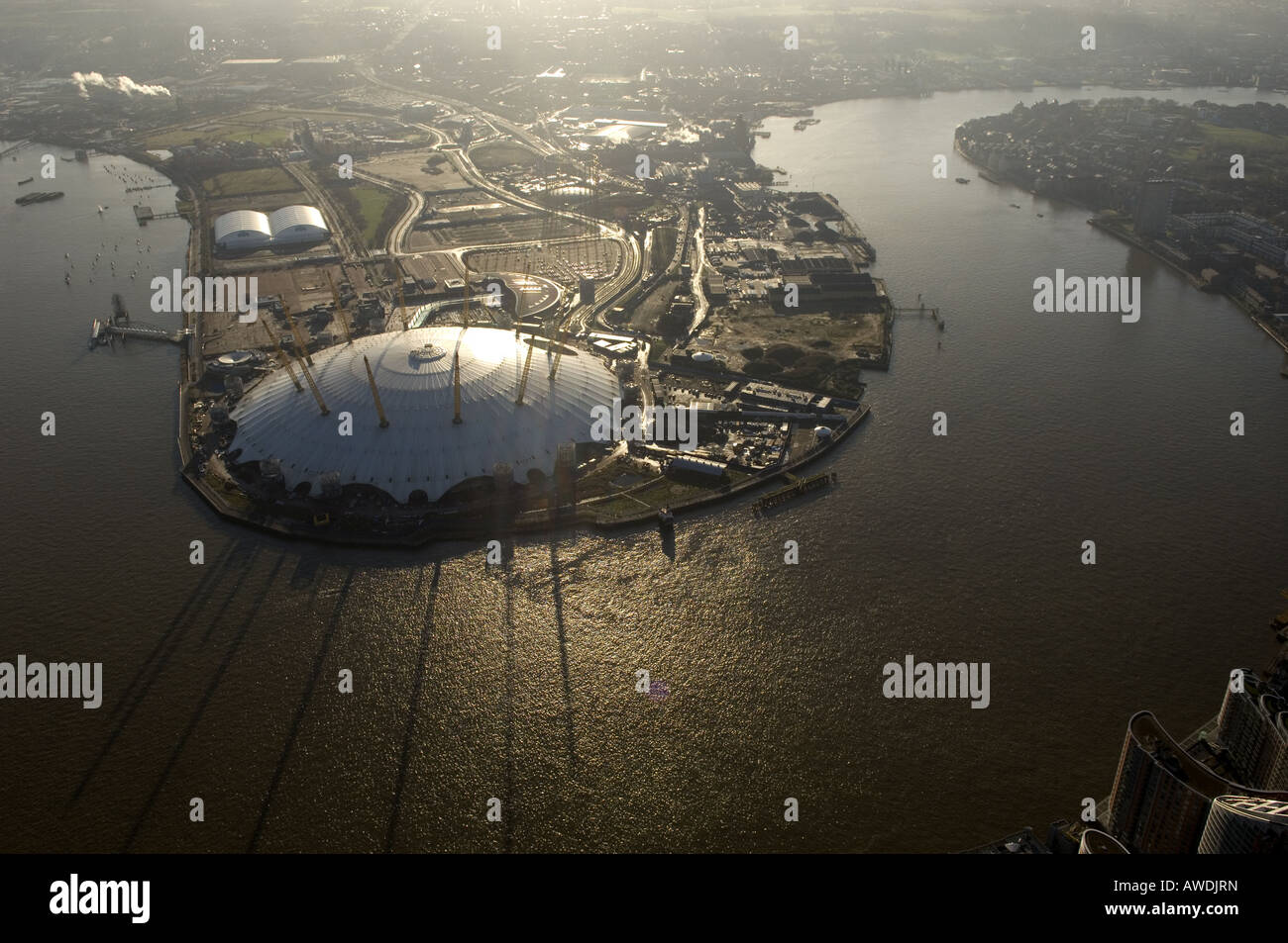 The O2 Arena at Greenwich Docklands London UK Stock Photo - Alamy