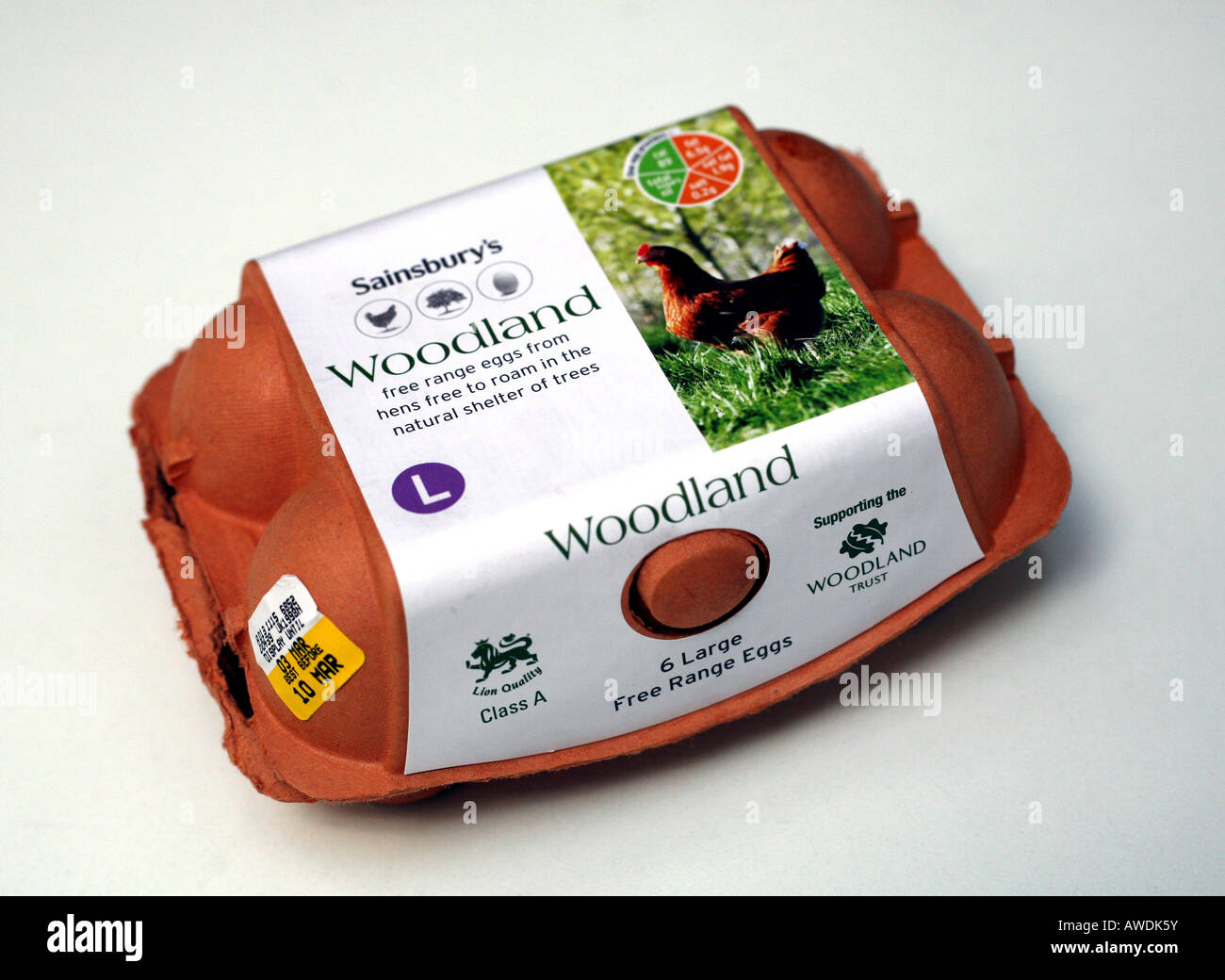 Sainsburys woodland free range eggs hi-res stock photography and images ...