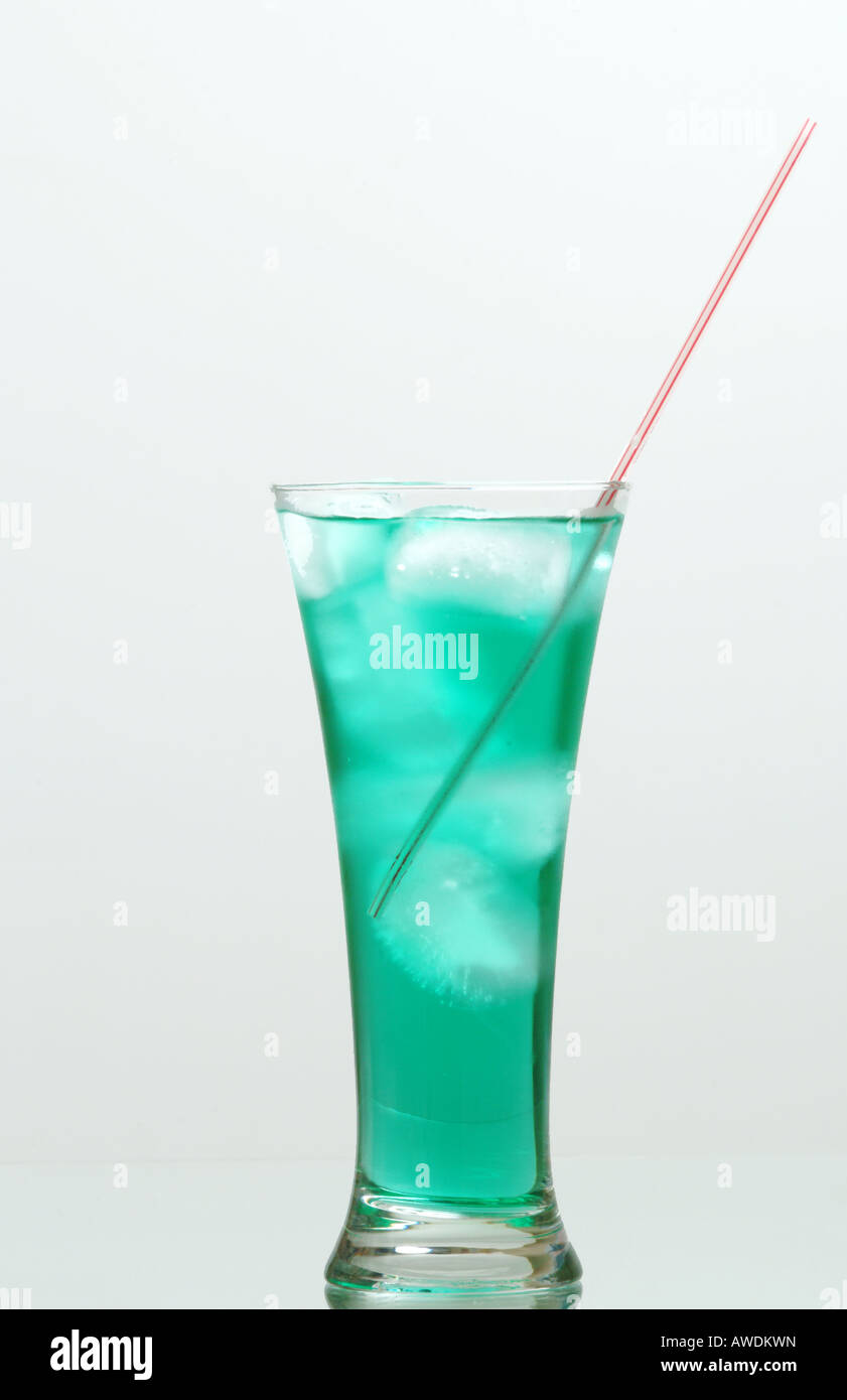Ice cubes in a drink Stock Photo - Alamy