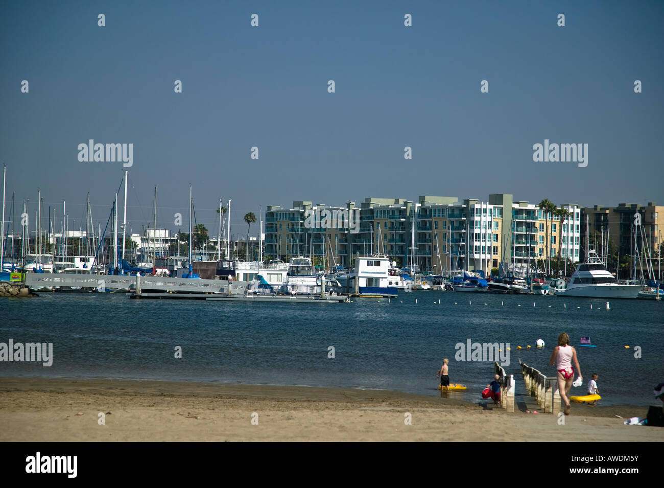 Mothers Beach Marina del Rey, California, USA Stock Photo - Alamy