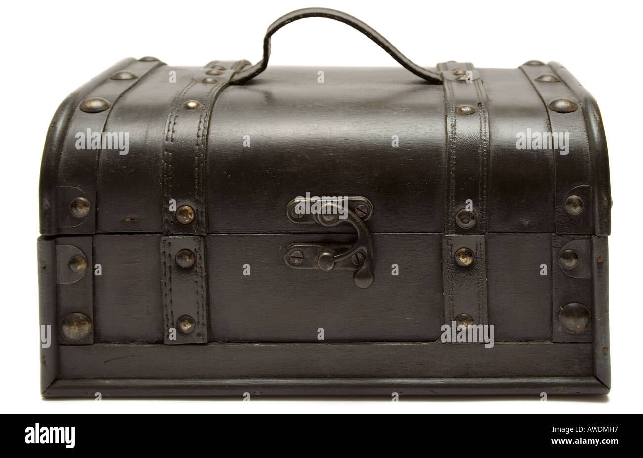 Gold treasure chest top view hi-res stock photography and images - Alamy