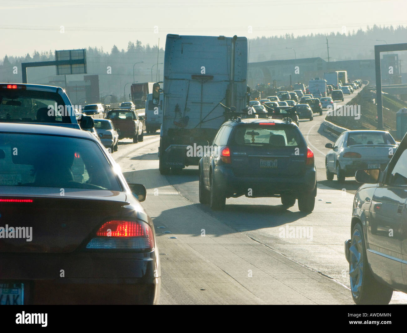 Seattle traffic hi-res stock photography and images - Alamy