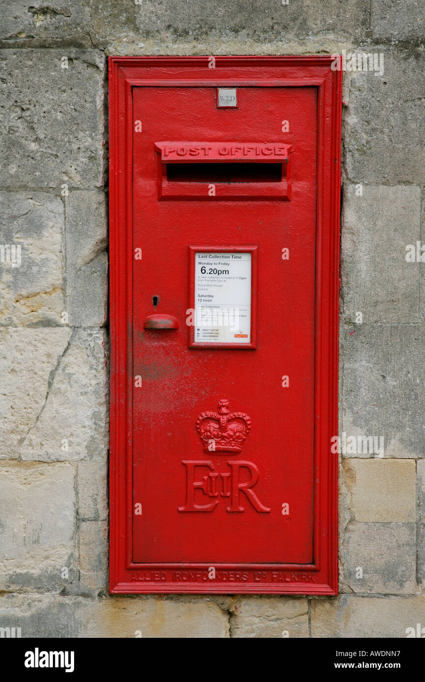 A post box in Oxford city centre Royal Mail box UK England Europe ...