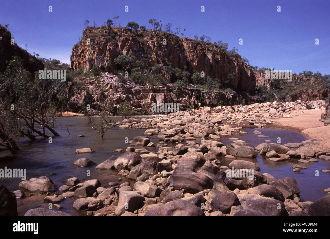 Katherine River, Katherine National Park, Northern Territory, Australia ...