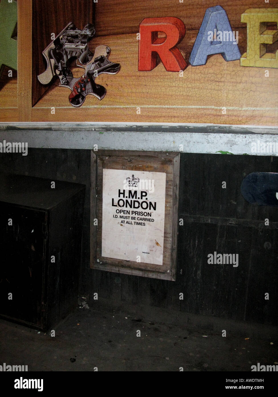 Anti Identity Card Campaign fly poster London IMG 0667 jpg HMP Prison ...