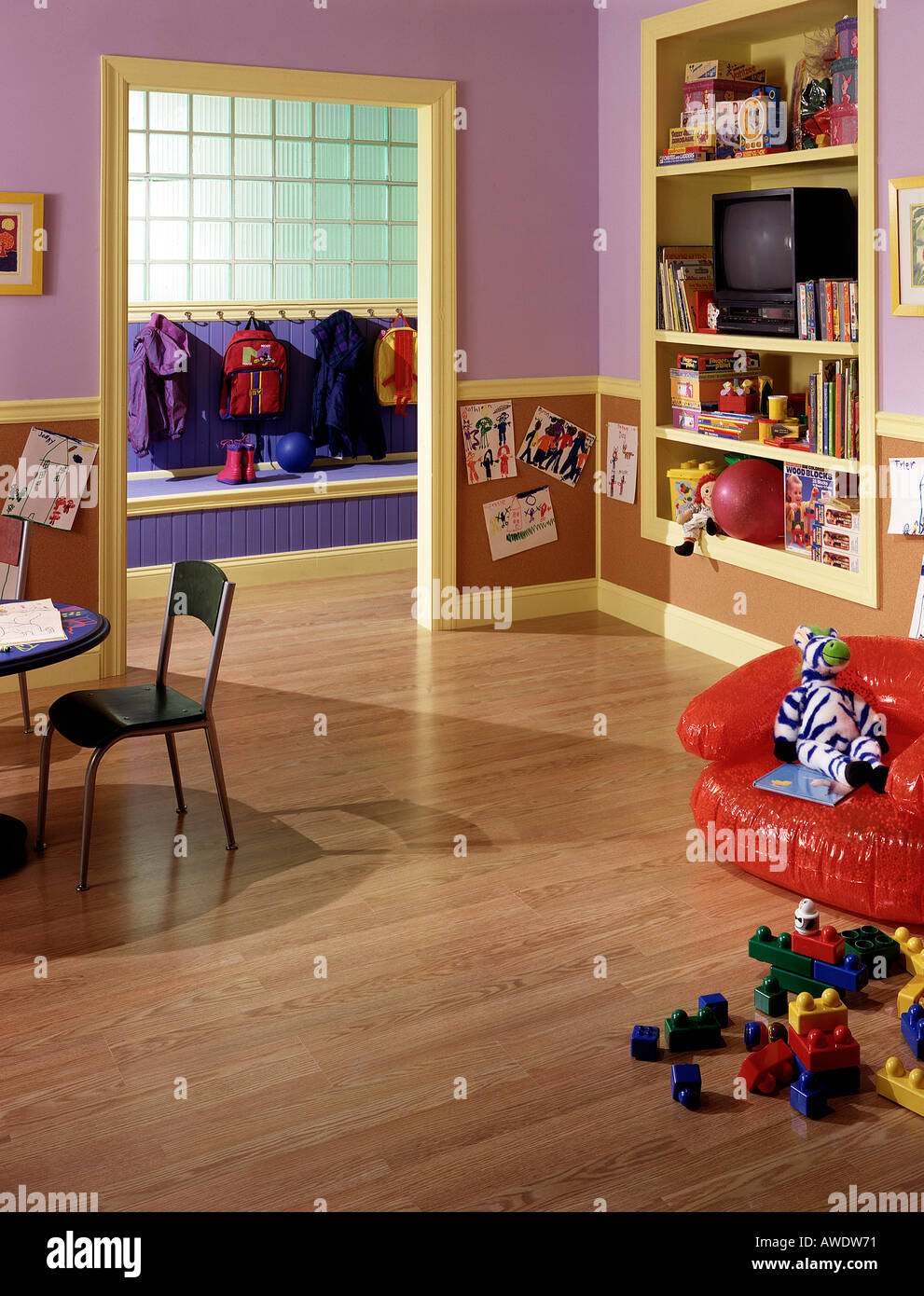 interior children's day care daycare center Stock Photo - Alamy