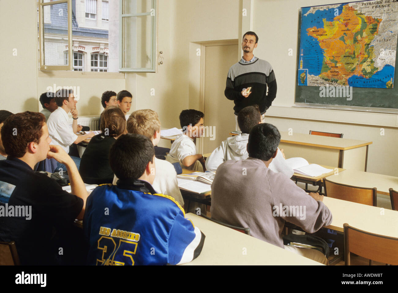 High School French Class