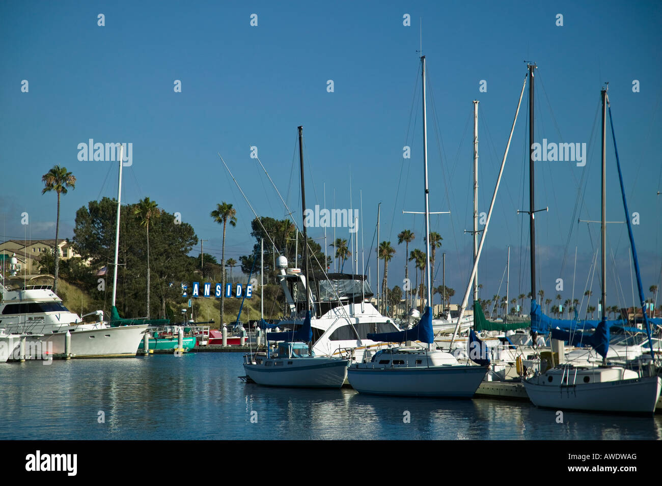 Oceanside Harbor, California, USA Stock Photo - Alamy