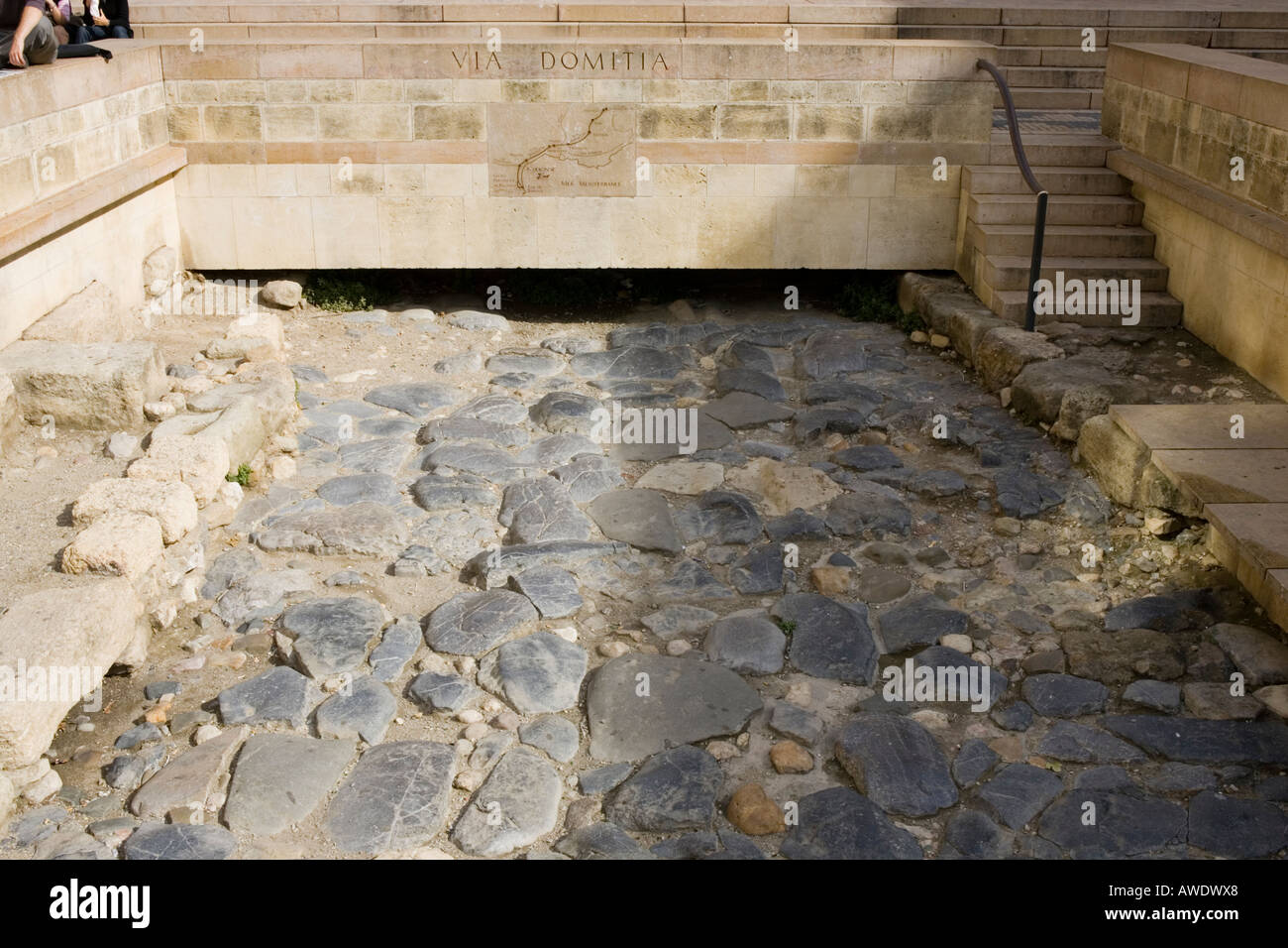 Via domitia hi-res stock photography and images - Alamy