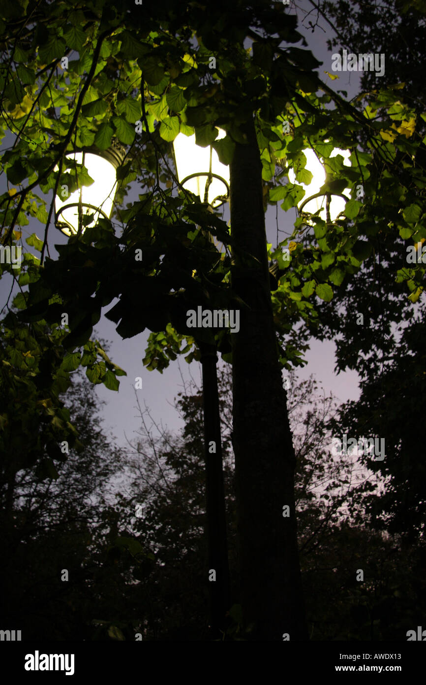 Three lights on metal light pole hi-res stock photography and images ...