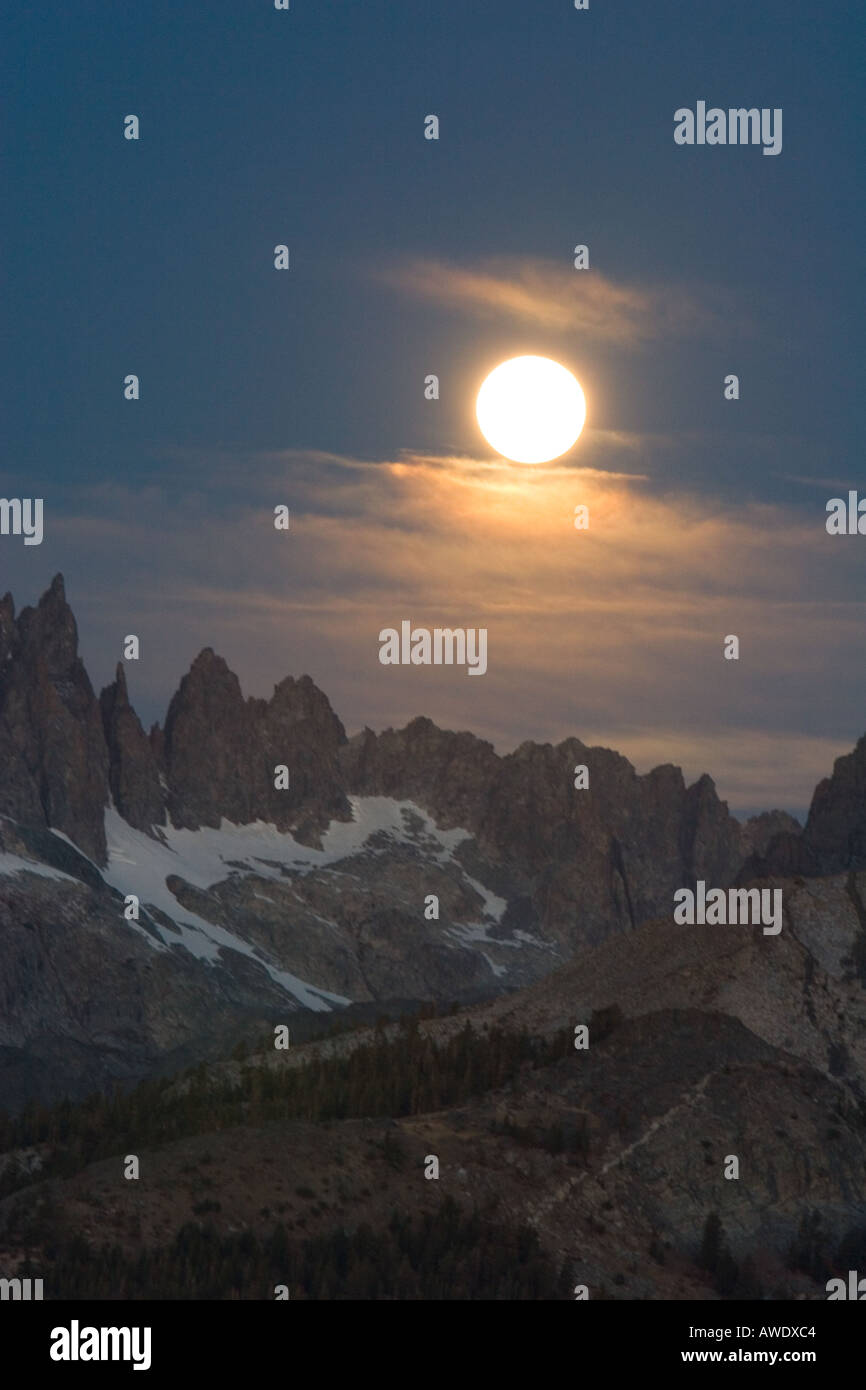 Full Moon Over the Minarets - 459 Stock Photo - Alamy