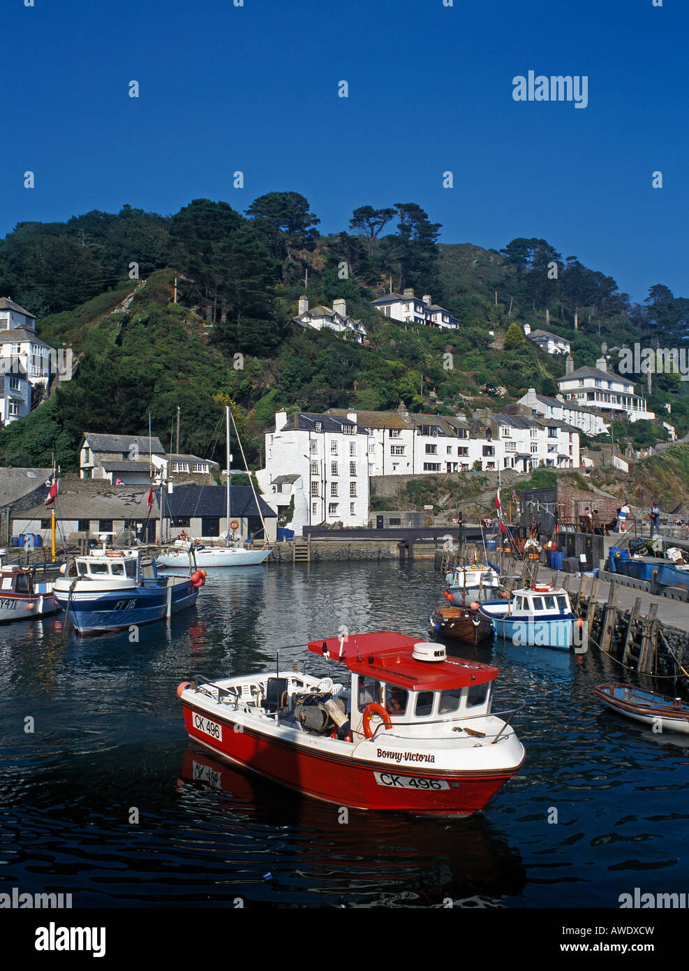 Polperro britain hi-res stock photography and images - Alamy