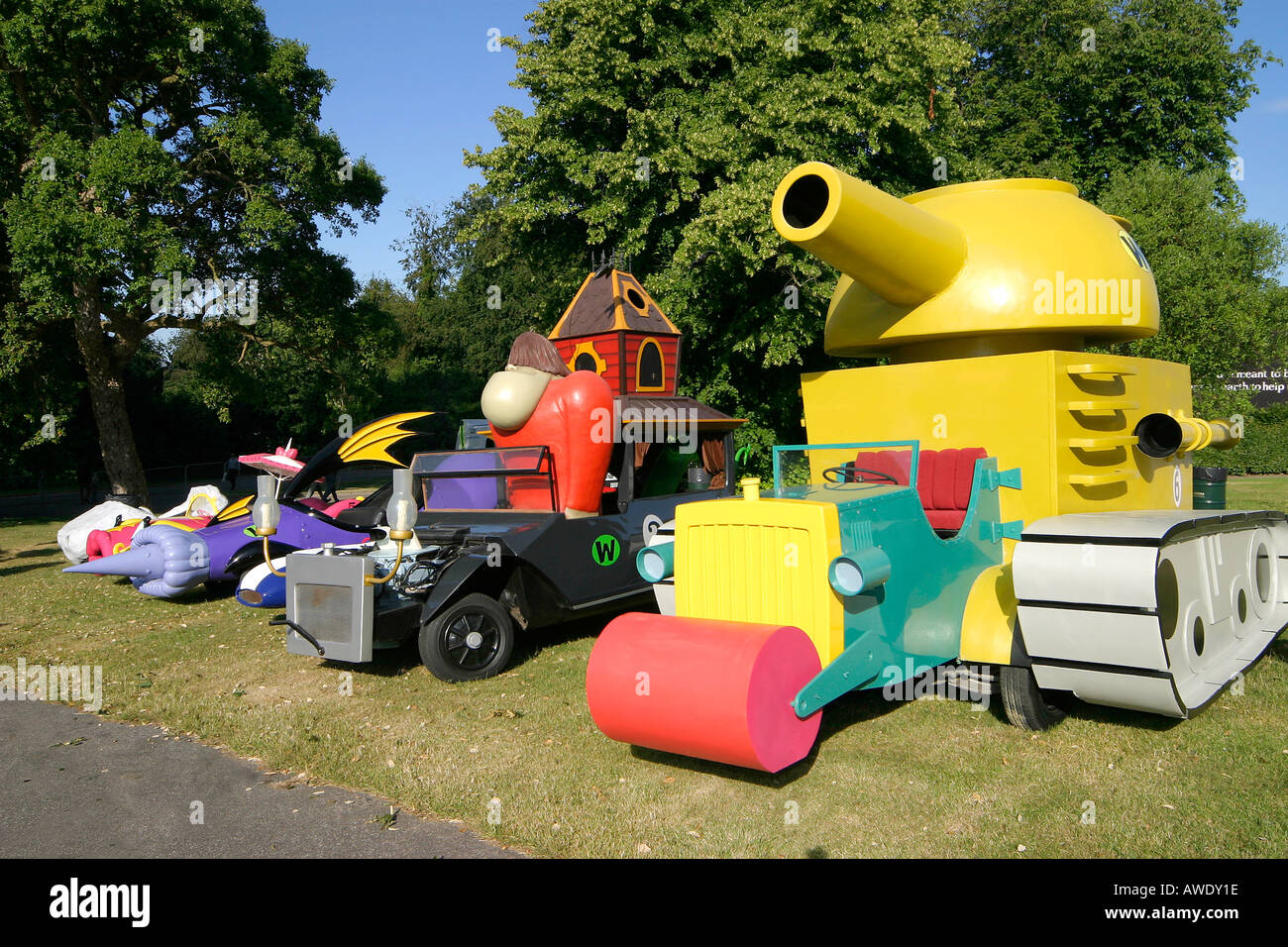 Wacky Racers at Goodwood Festival Of Speed, Sussex, UK Stock Photo - Alamy