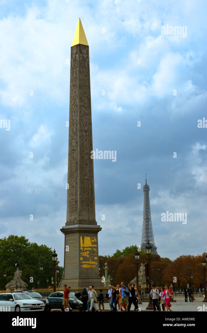 Luxor obelisk place de hi-res stock photography and images - Alamy