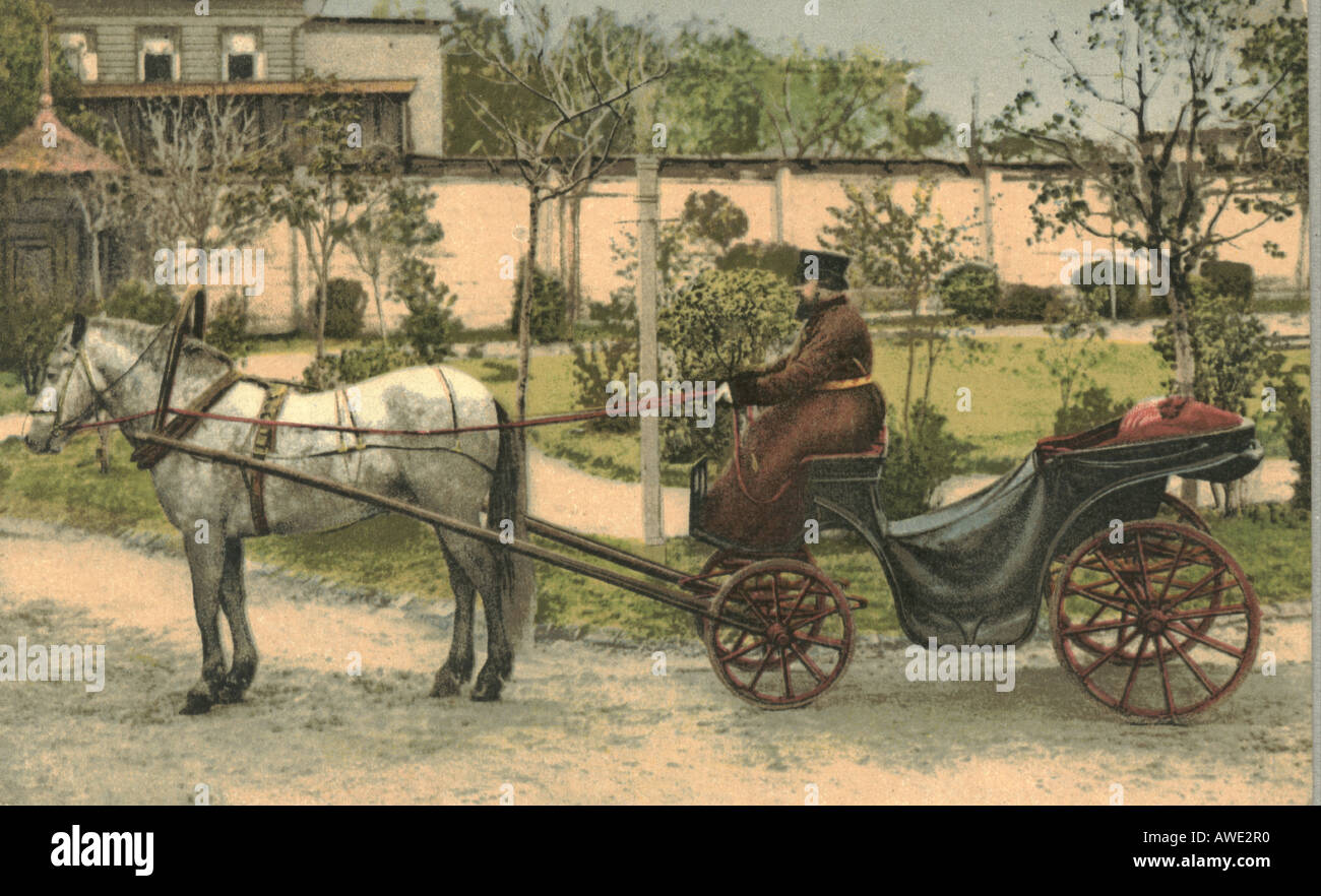 Russia russian horse carriage hi-res stock photography and images - Alamy