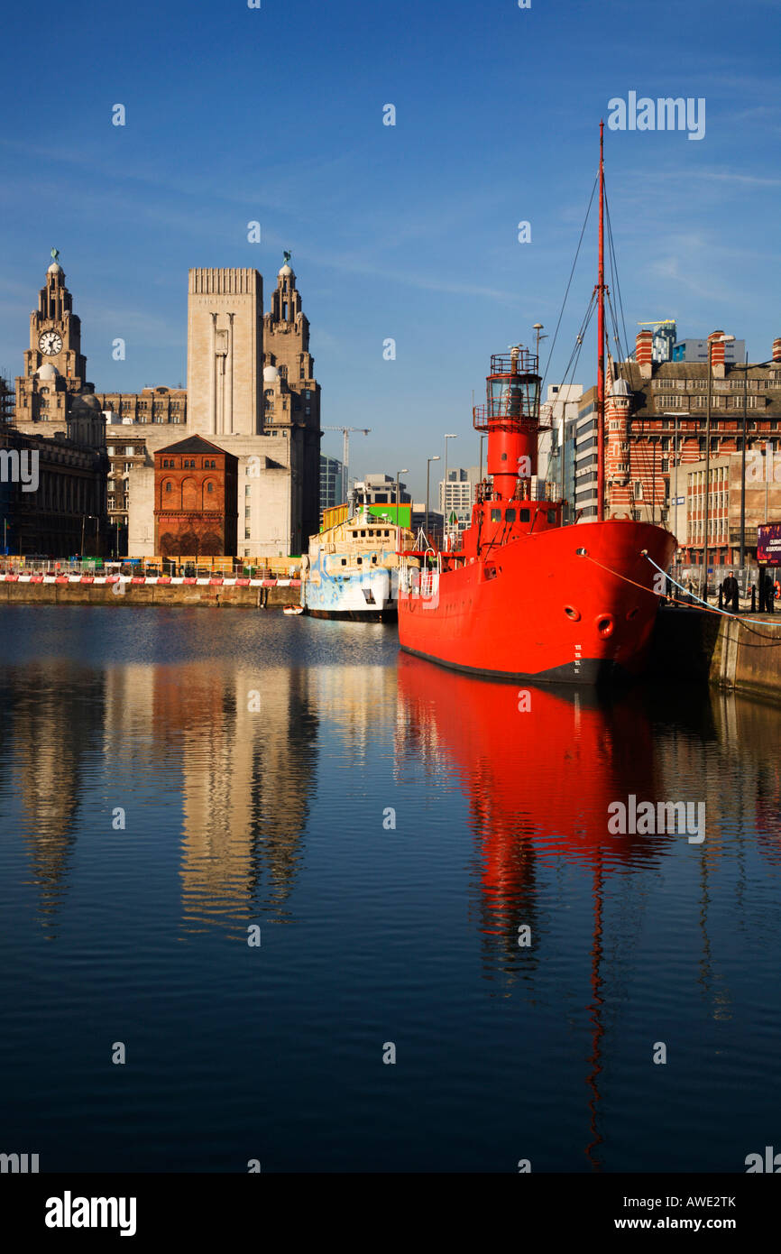 Canning Dock Liverpool Merseyside England Stock Photo - Alamy